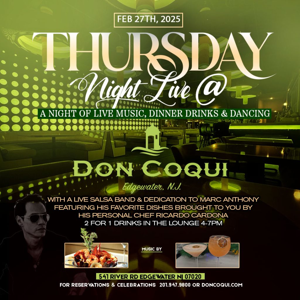 Don Coqui Edgewater, NJ: Authentic Latin Caribbean Cuisine