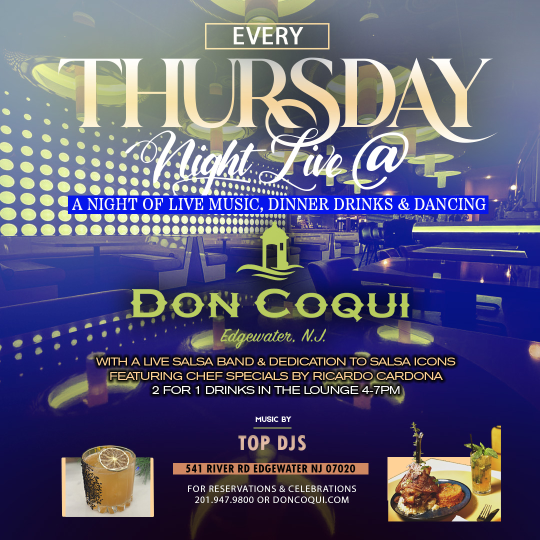 Don Coqui Edgewater, NJ: Authentic Latin Caribbean Cuisine