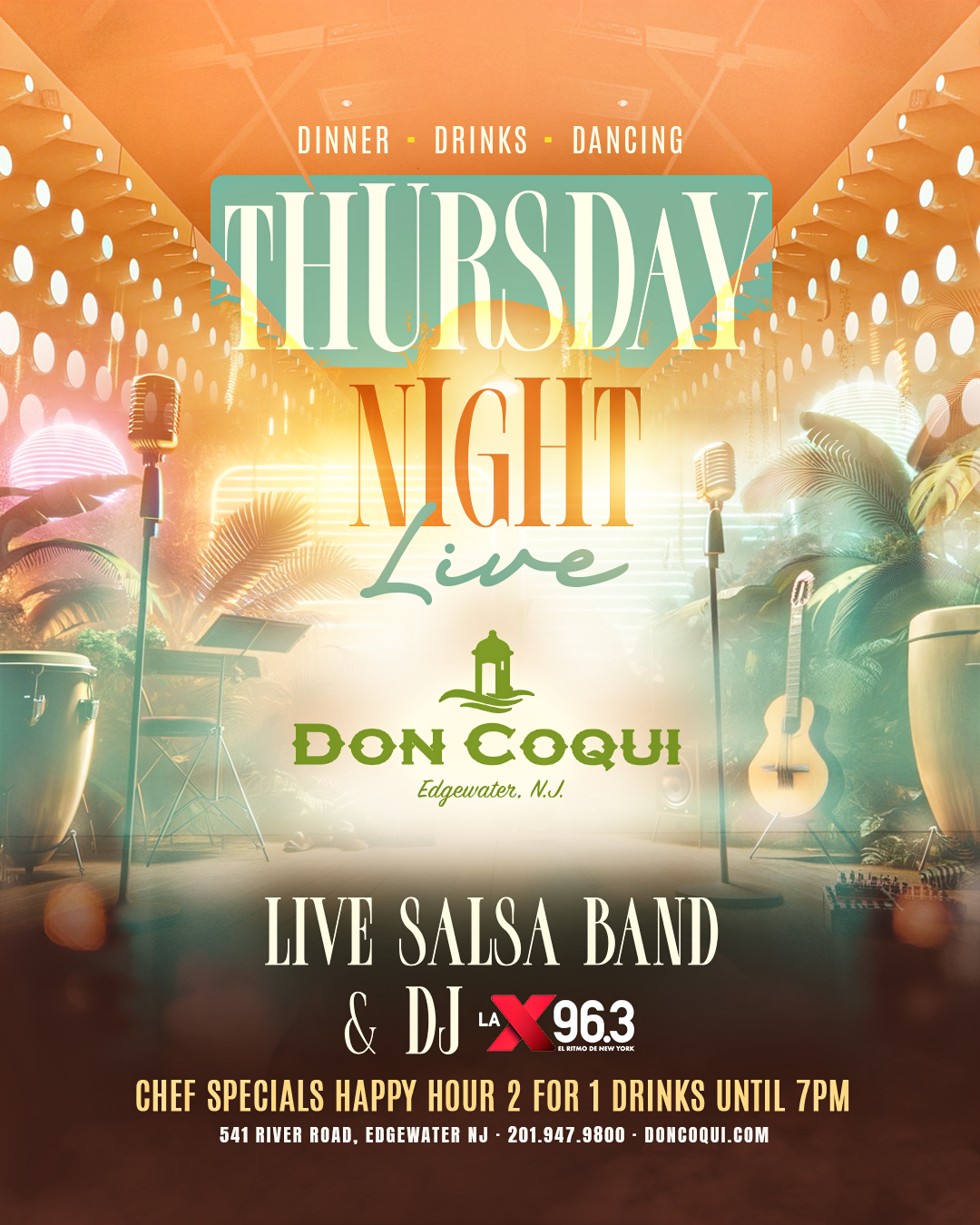 Don Coqui Edgewater, NJ: Authentic Latin Caribbean Cuisine